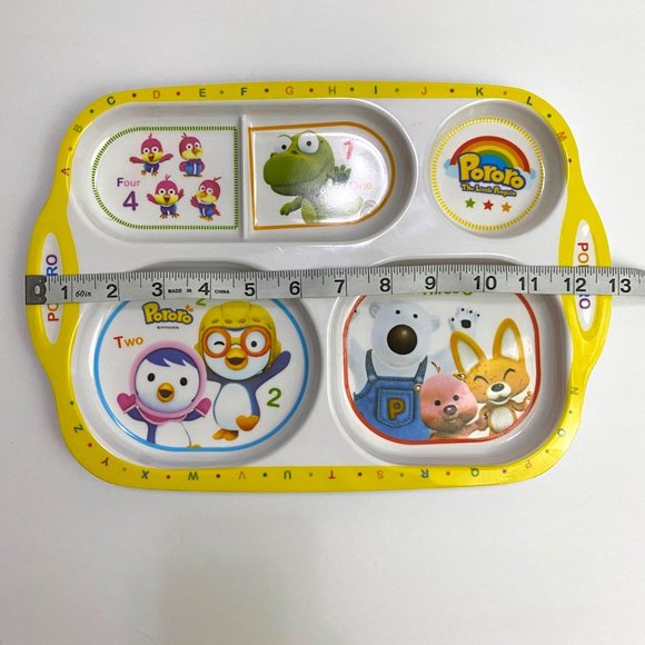 SK Melamine | Other | Pororo The Little Penguin Sk Melamine Divided ...